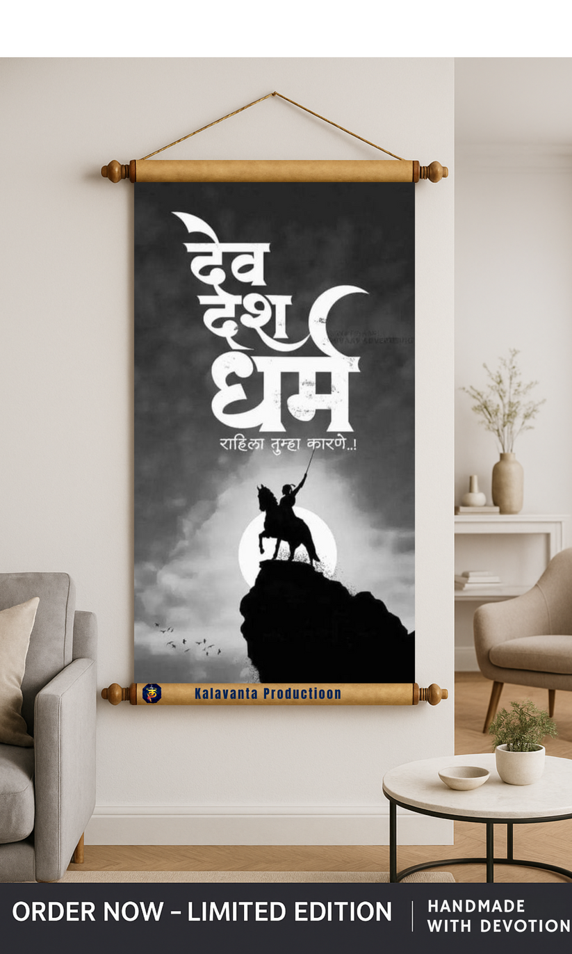 Chhatrapati Shivaji Maharaj - Fabric Banners – Kalavanta Productioon